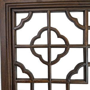 Asian Window Square Carved Panel 34 Inch - Etsy
