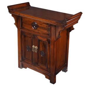 Oriental Wing Top Cabinet With Long Life Carving - Etsy