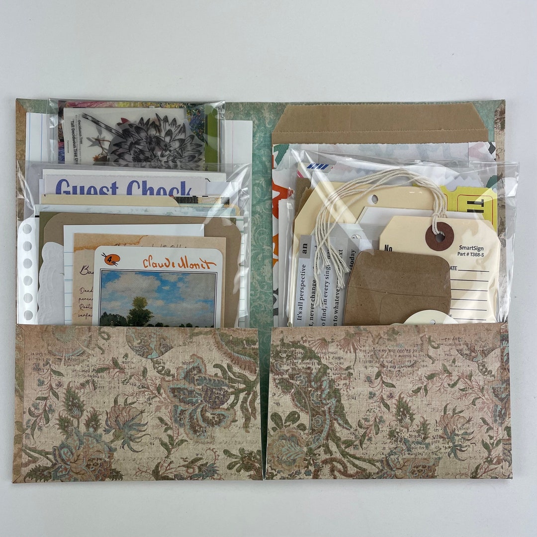 Junk Journal Ephemera Bases Assortment Pack - Etsy