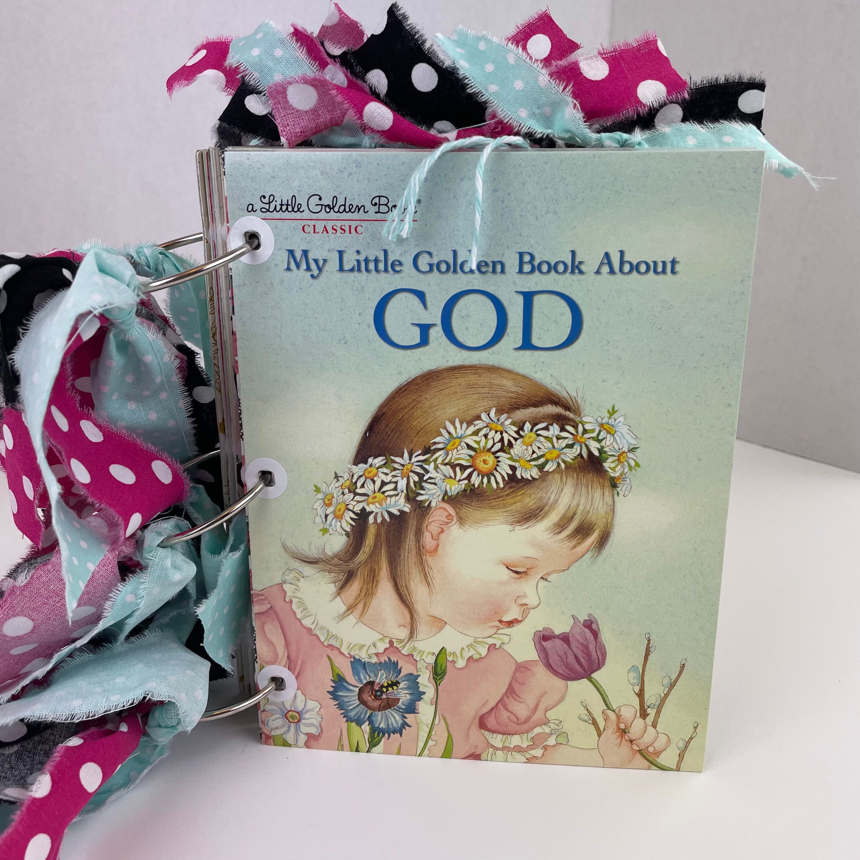 My Little Golden Book About God 6 Junk Journal Altered - Etsy