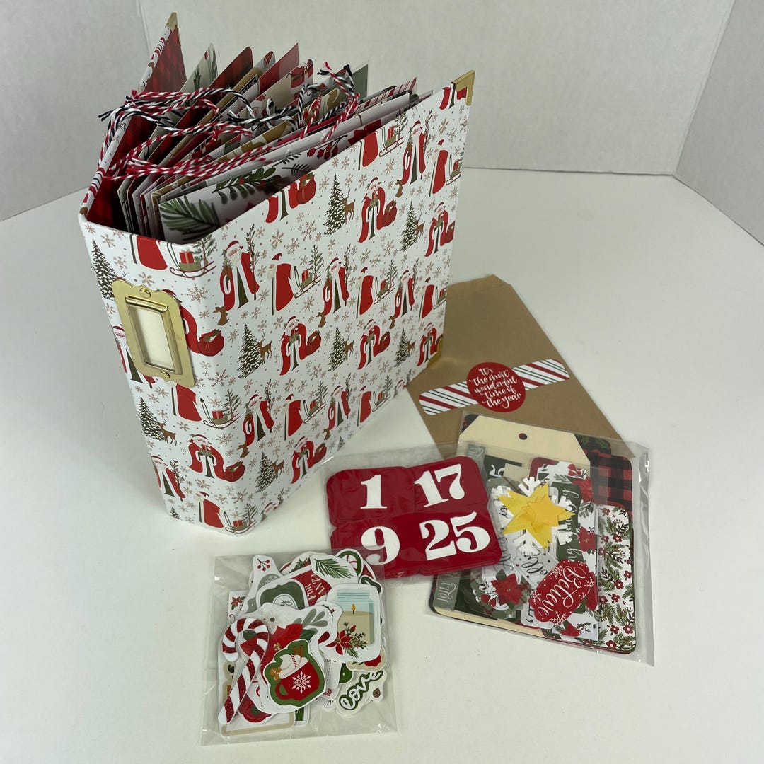 December Daily 6x8 Journal Ring Binder Album Christmas - Etsy