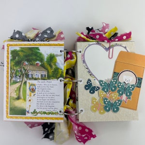 Prayers for Children” #1, Dated 1994, Junk Journal, Altered Book, Ring ...