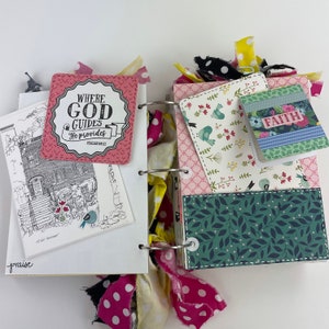 Prayers for Children” #1, Dated 1994, Junk Journal, Altered Book, Ring ...