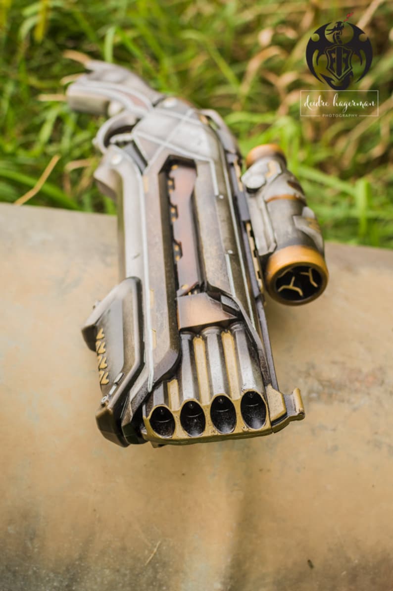 Customized Modified Custom Painted Nerf Gun Elf Orc Cosplay Comic Con ...