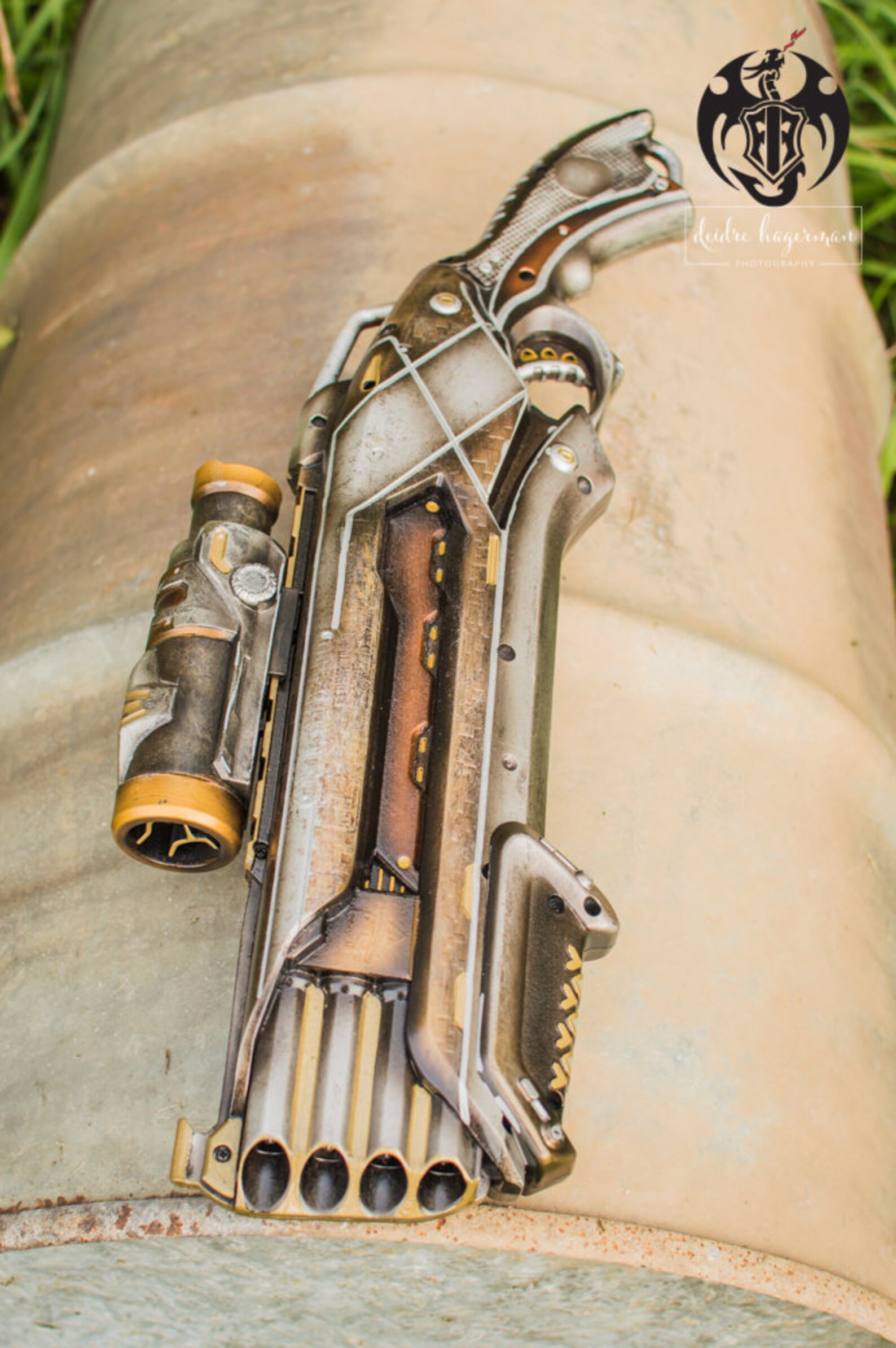 Customized Modified Custom Painted Nerf Gun Elf Orc Cosplay Comic Con ...