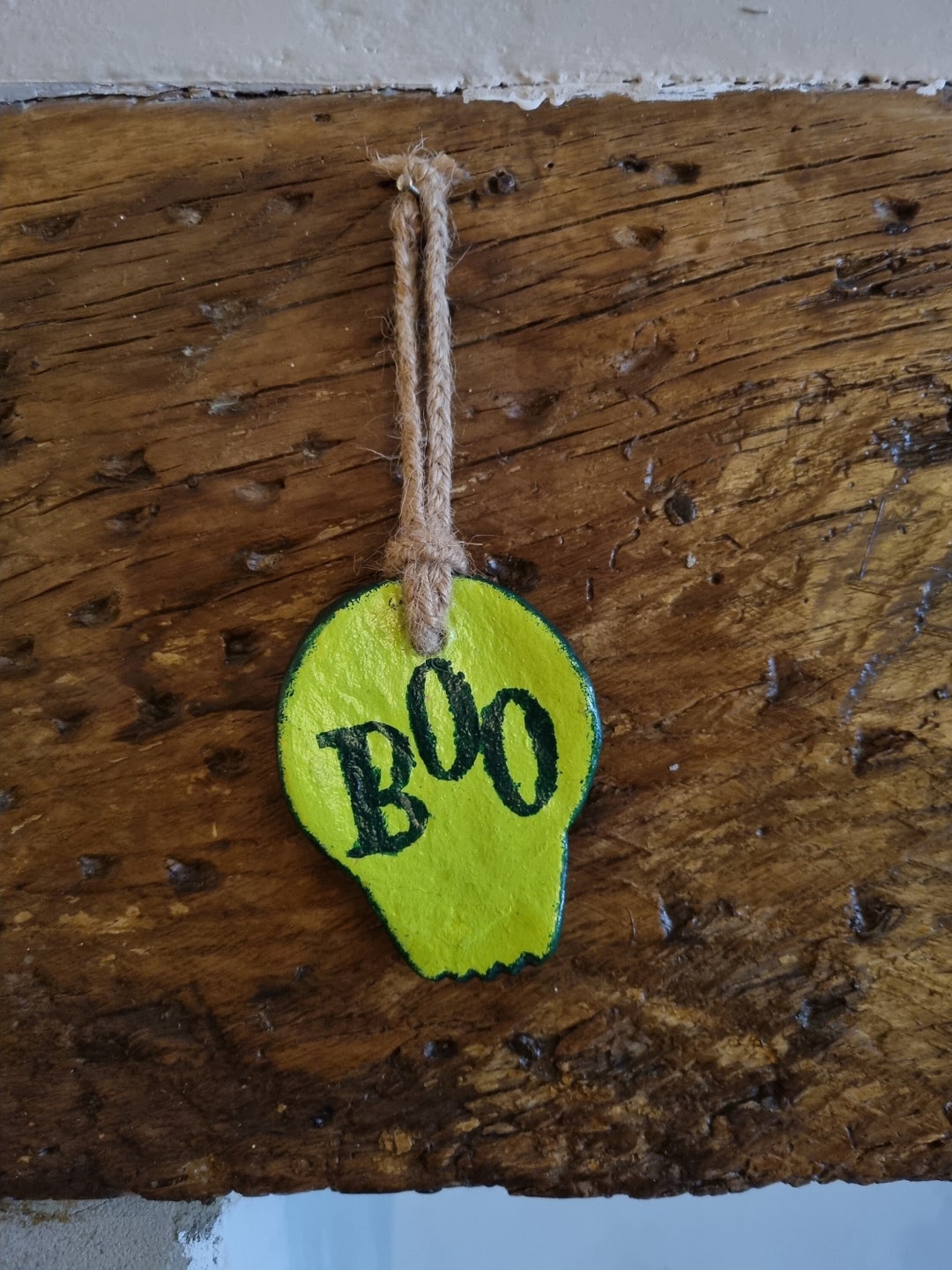 Green Boo Decoration - Etsy