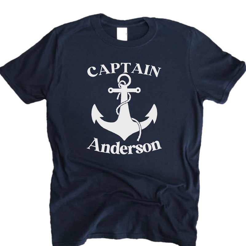 Custom Captain Shirts - Etsy