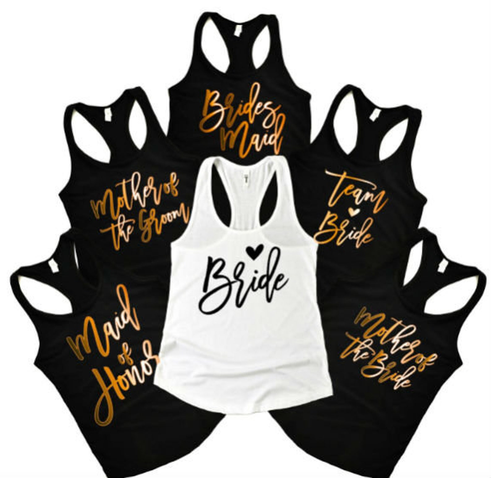 Bachelorette Party Shirtsbridesmaids Tank Topwedding Day | Etsy