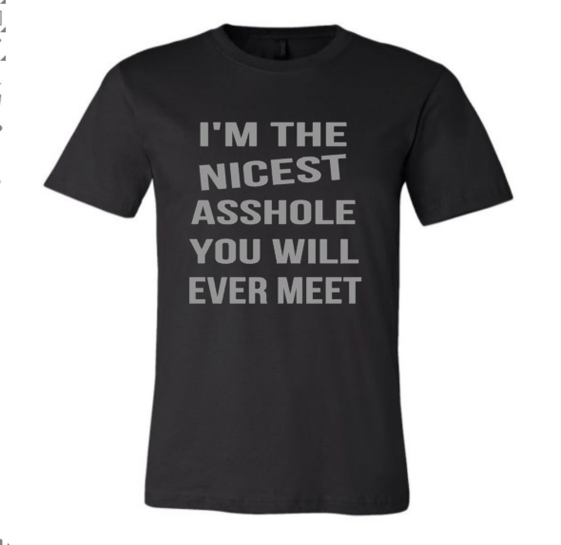 Funny Shirt For Men Asshole Shirt Sarcastic T Shirtparty Etsy