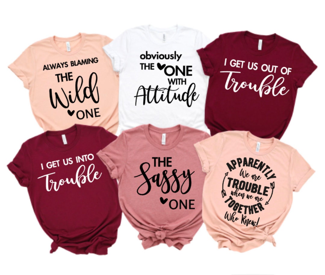 Funny Group Shirts,girls Trip Shirts,birthday Funny Party Shirts,best ...