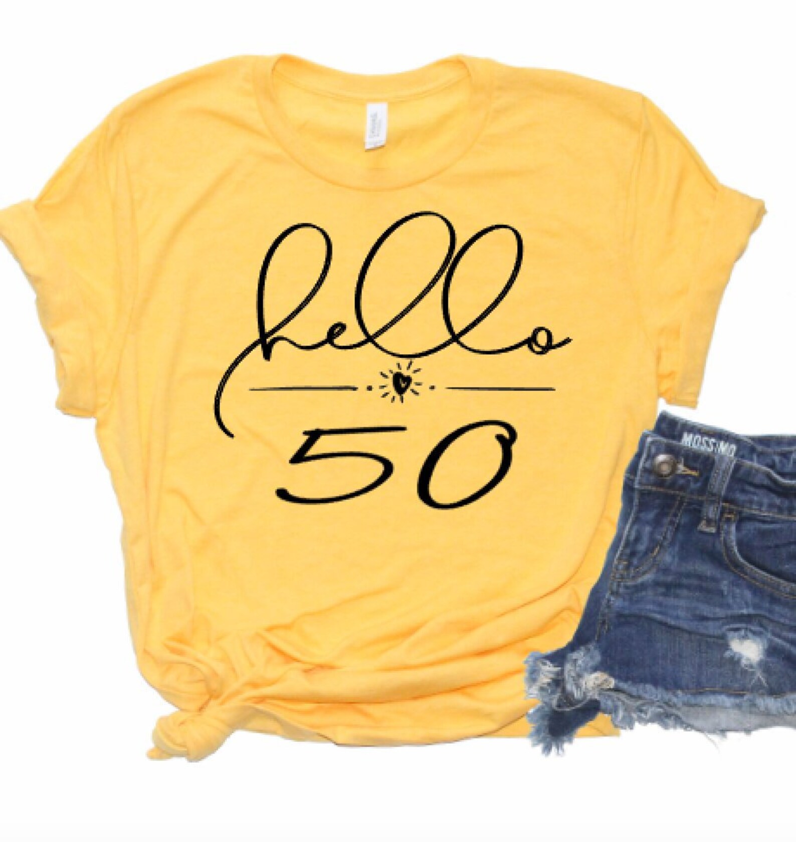 Custom Year...hello 50 Birthday Party Shirts 50th Birthday - Etsy