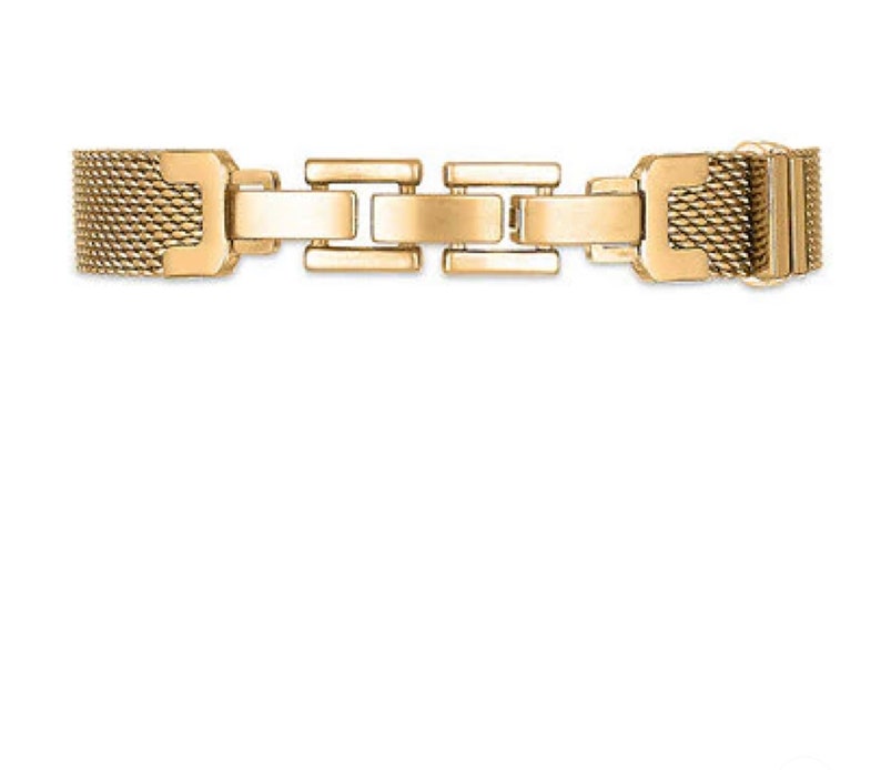 Gold Mesh Bracelet - Etsy