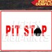 Printable Pit Stop Sign Monster Truck Birthday, Cars Birthday, Monster ...