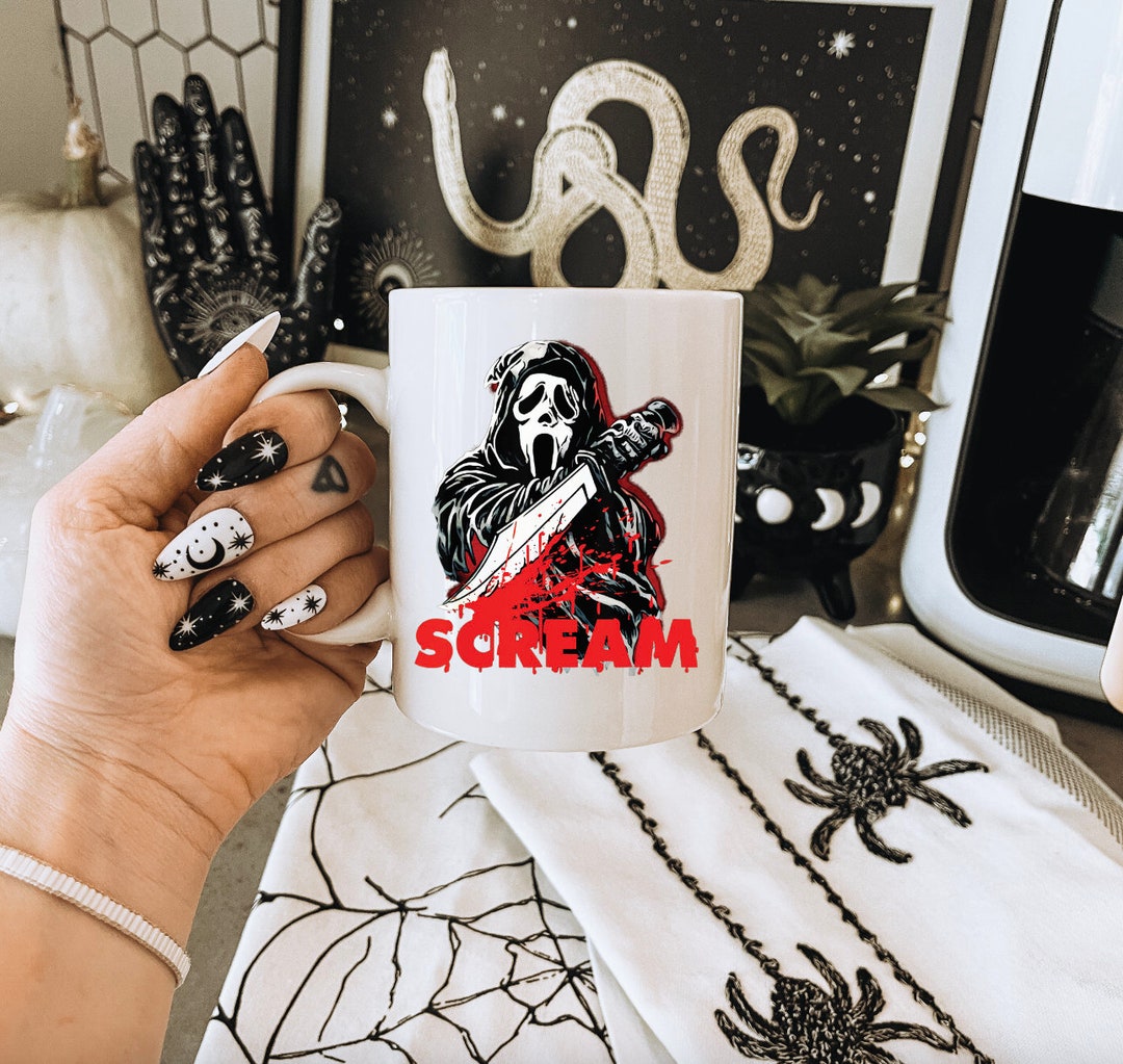 Ghostface Scream Coffee / Tea Mug - Etsy