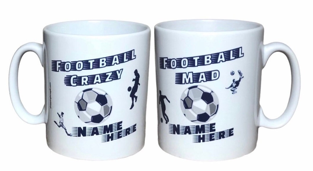 Personalised Tottenham Hotspur FC Colour Football Gift Mug - Football ...