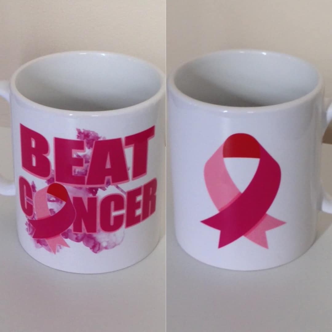 Cancer Awareness Mug Beat Cancer - Etsy