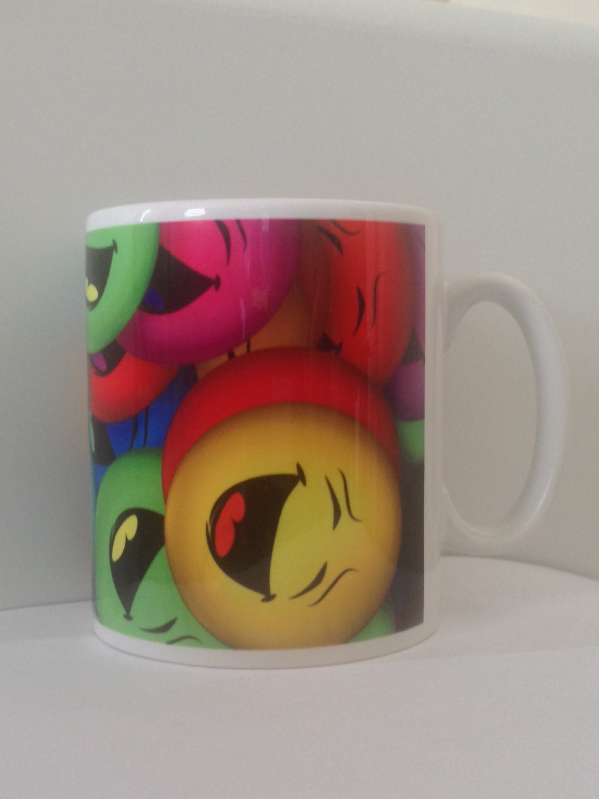 Emoji Mug - Laughing Emoji's - Etsy
