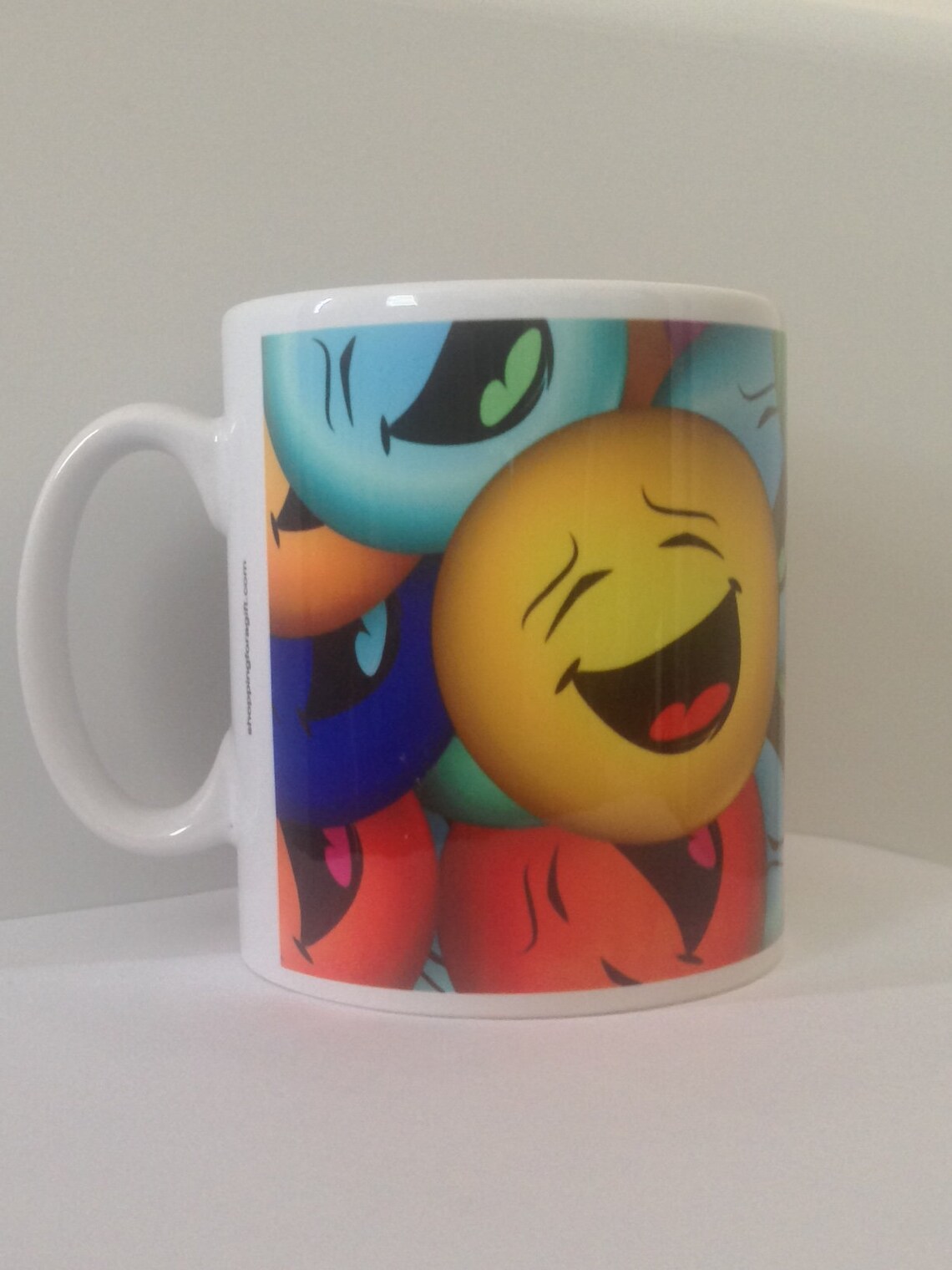 Emoji Mug - Laughing Emoji's - Etsy