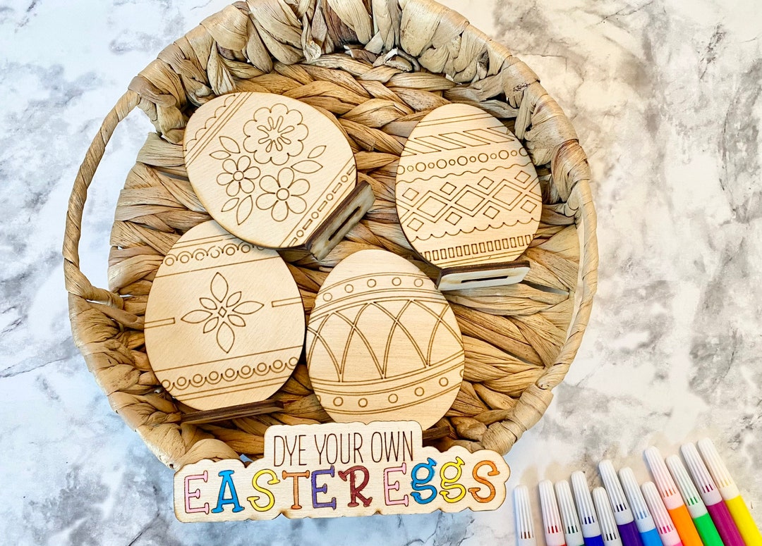 Color Your Own Easter Eggs, Diy Easter Crafts,, Easter Basket Stuffers ...