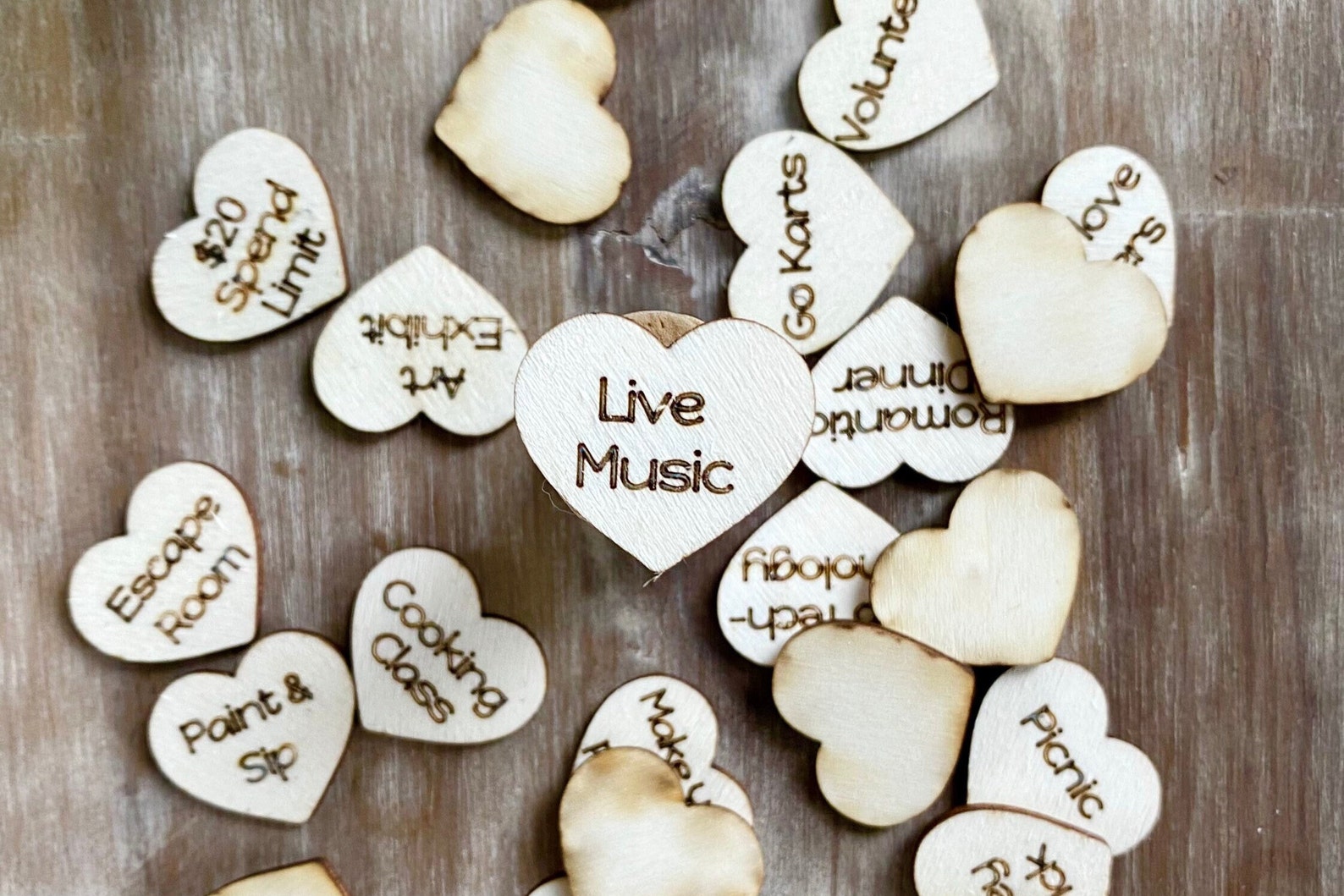 Tokens for Date Night Jar Date Idea Box for Couples Best - Etsy