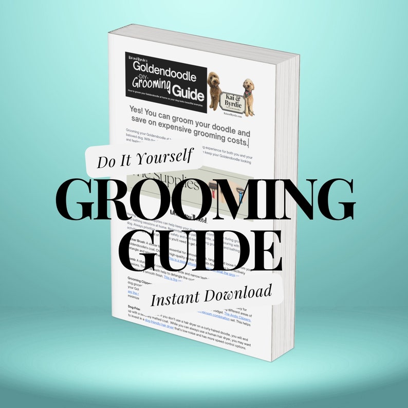 Dog Grooming Ebook Doodle Dog Grooming Knowledge Guide Goldendoodle ...