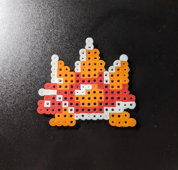 Fuse Bead Pixel Art Spiny from Super Mario Bros Electronics ...
