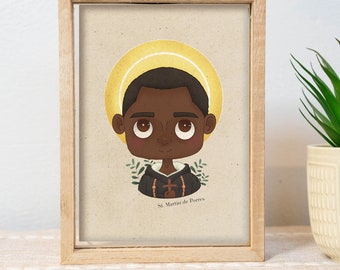 Saint Martin De Porres Paper Bag Puppet Printable Activities, All ...