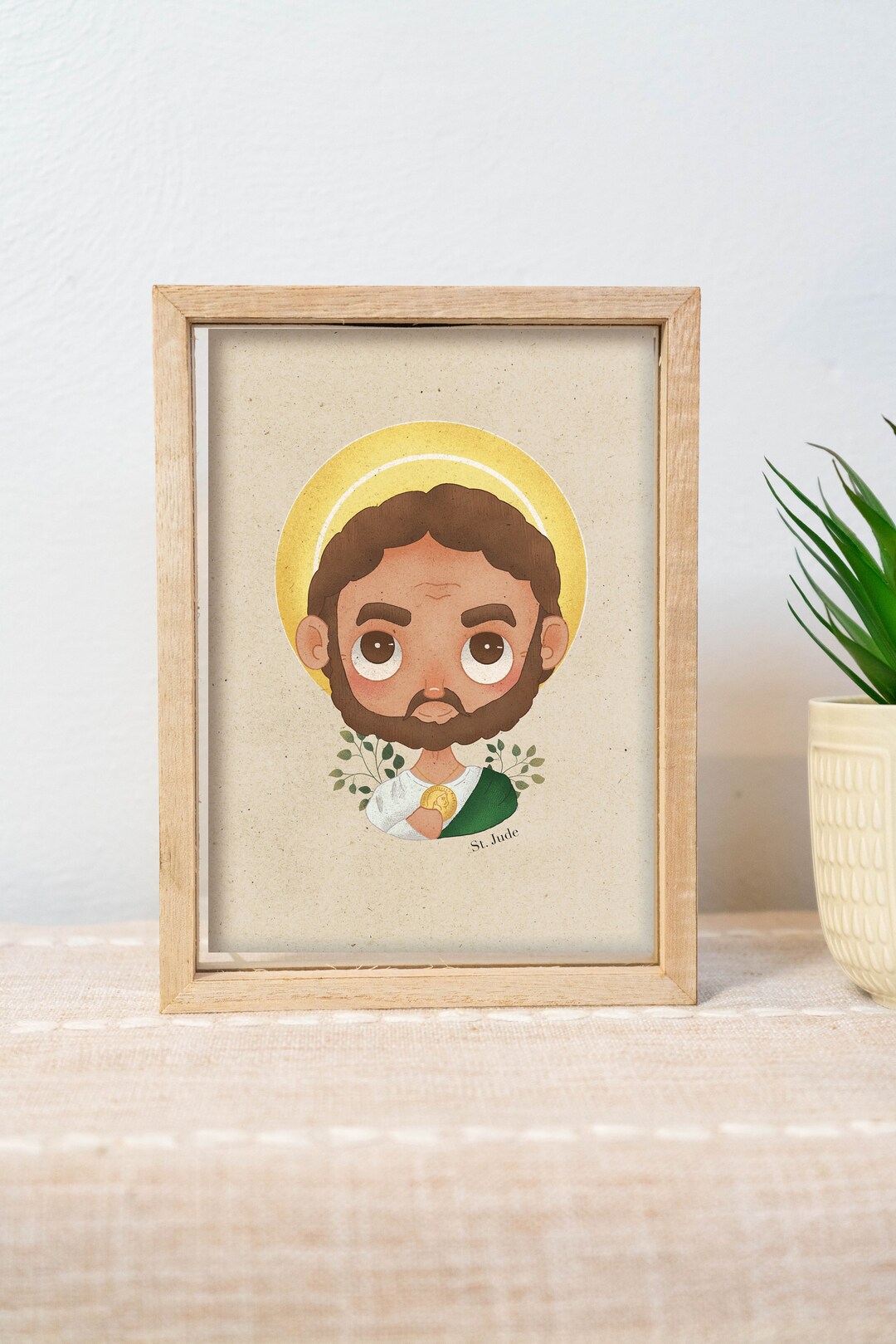 Saint Jude the Apostle Nursery Print (digital Download) - Etsy