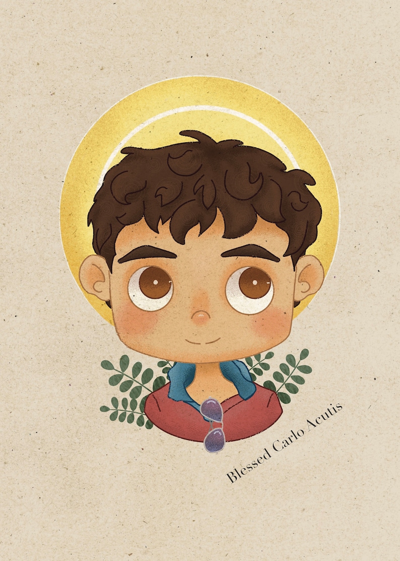 Blessed Carlo Acutis Nursery Print digital Download - Etsy