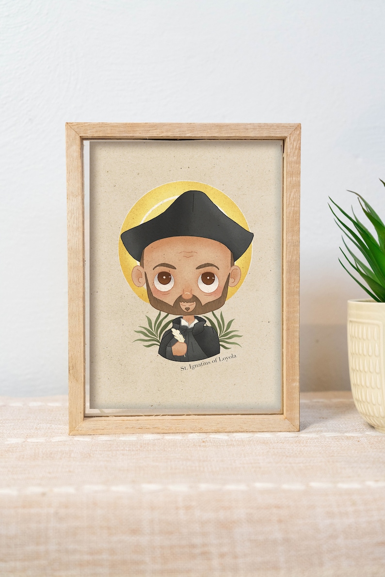 Saint Ignatius of Loyola Nursery Print (digital Download) - Etsy
