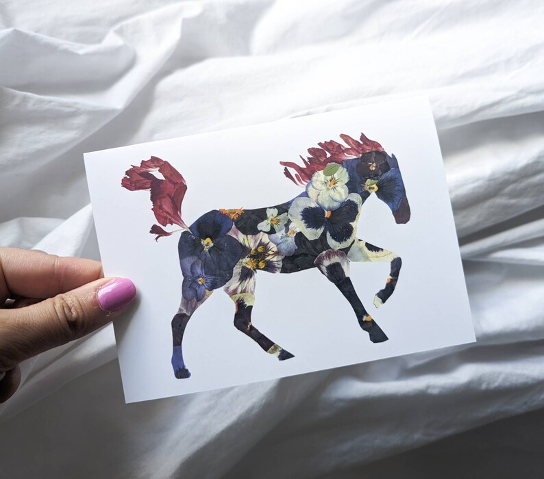 Farm Animal Blank Note Cards Horse Card Pig Card Chicken - Etsy