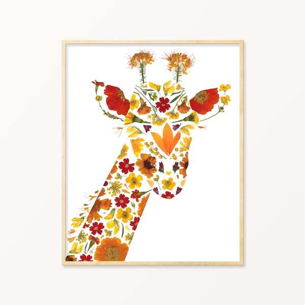 Giraffe Print - Etsy