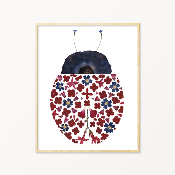 Ladybug Print - Etsy