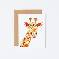 Lion and Zebra Friendship Greeting Card - Etsy