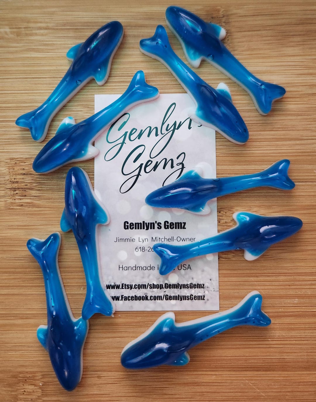 Gummy Sharks Fake Candy (not for Consumption) Fakebake Decoration - Etsy
