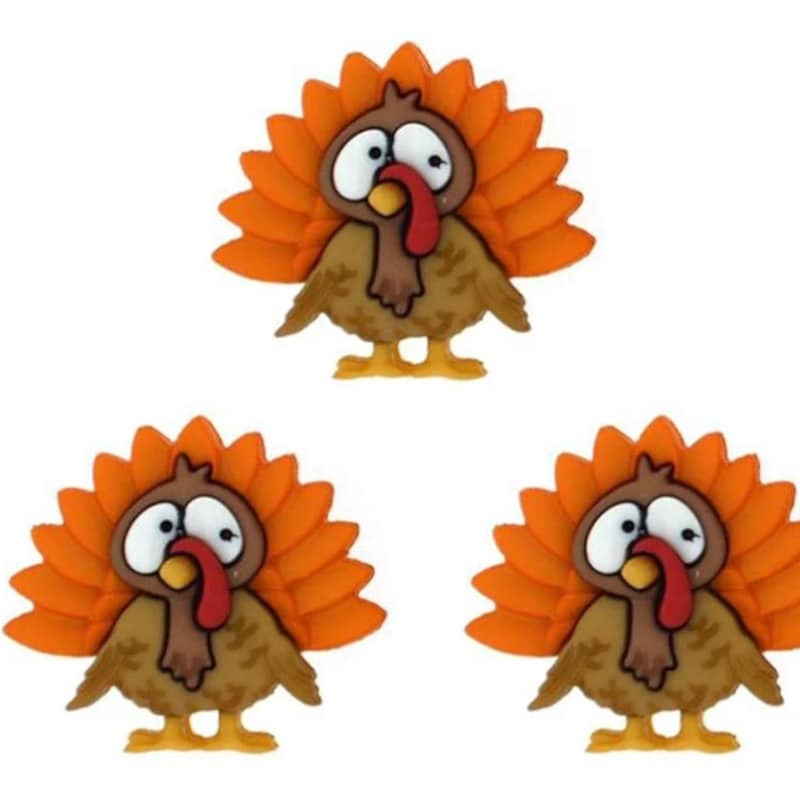Thanksgiving Buttons - Etsy