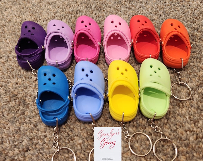 BULK BUY Mini Croc Shoe Keychain 45 TOTAL - Etsy