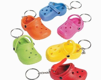 Croc Keychain, Shoe Croc Keychain, KEYCHAIN, Mini Croc Keychain - Etsy