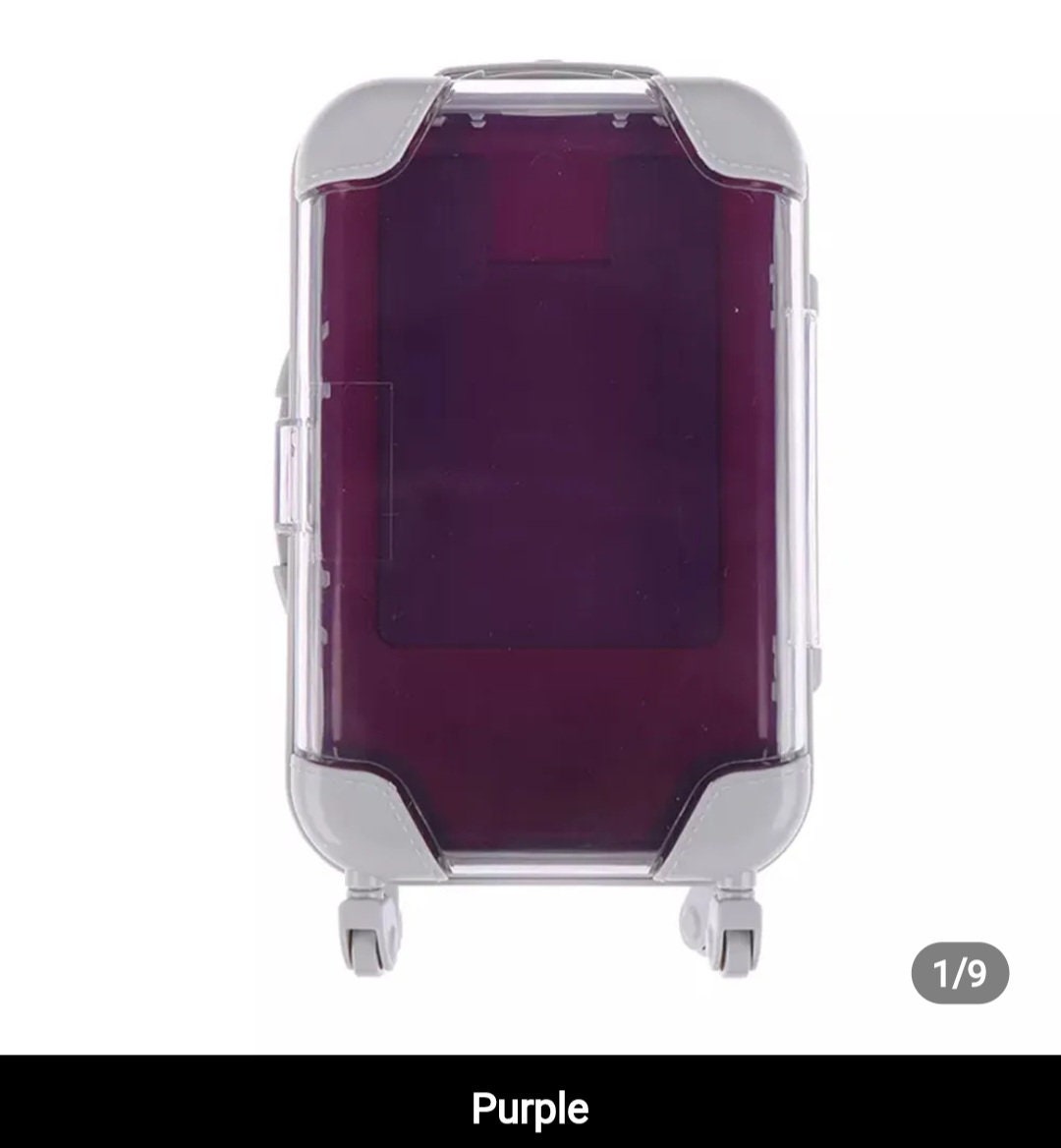 Miniature Suitcase Storage Case - Etsy