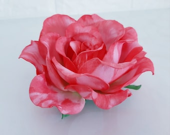 Red Rose Hair Pins Christmas Hair Clips Bridal Hair Pieces Rose Flower ...