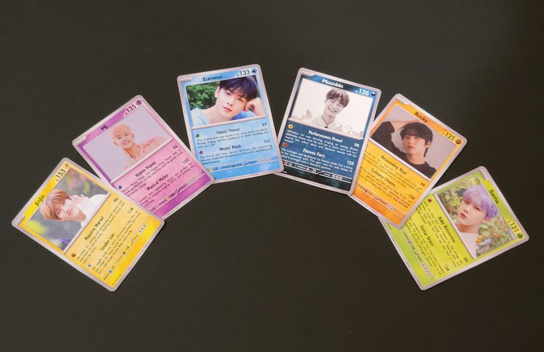 ASTRO Pokèmon Cards - Etsy