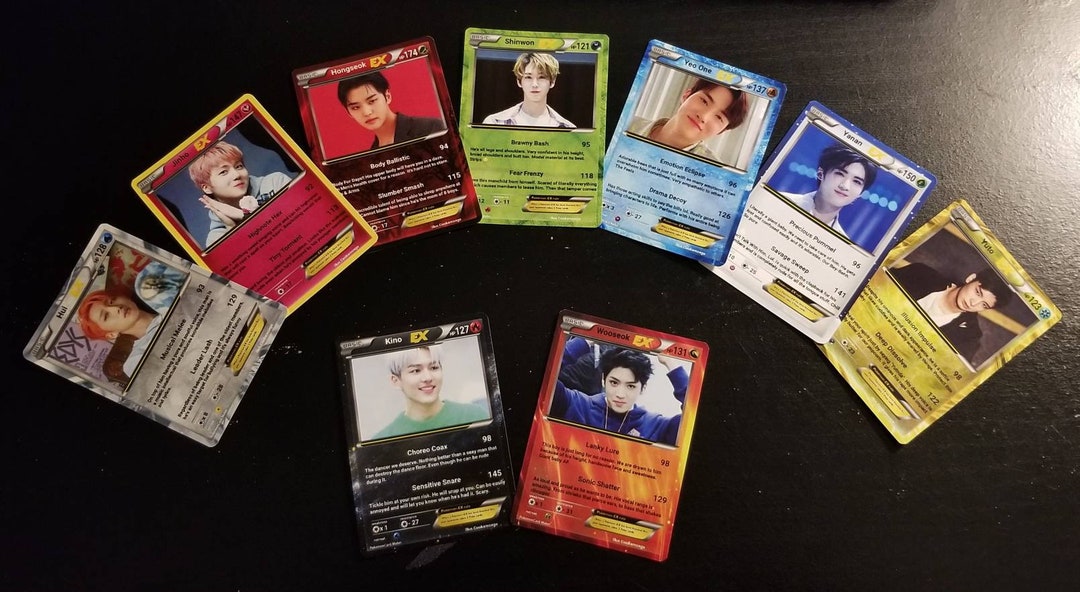 Pentagon Pokèmon Cards - Etsy