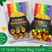 Pot of Gold Rainbow Gift Tags, INSTANT EDITABLE DOWNLOAD, St Patricks ...