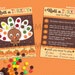 Roll A Turkey Game, INSTANT DOWNLOAD, Thanksgiving Family Game ...