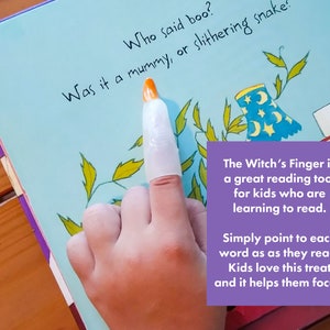 Halloween Witch Finger Tag, Instant Editable Download, Halloween Treat ...