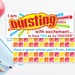 Bursting With Excitement Bag Topper DIGITAL EDITABLE - Etsy
