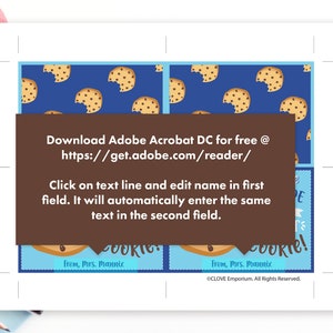 You Are One Smart Cookie, DIGITAL EDITABLE DOWNLOAD, School Open House ...