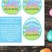 Egg-cellent Student, Instant Editable Download, Easter Pencil Toppers ...
