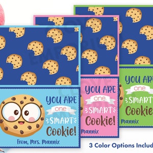 You Are One Smart Cookie, DIGITAL EDITABLE DOWNLOAD, School Open House ...