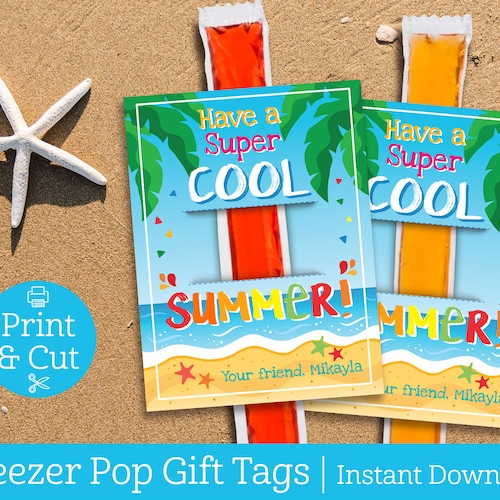 Have a Cool Summer. Popsicle Handout. Last Day of School Gifts - Etsy